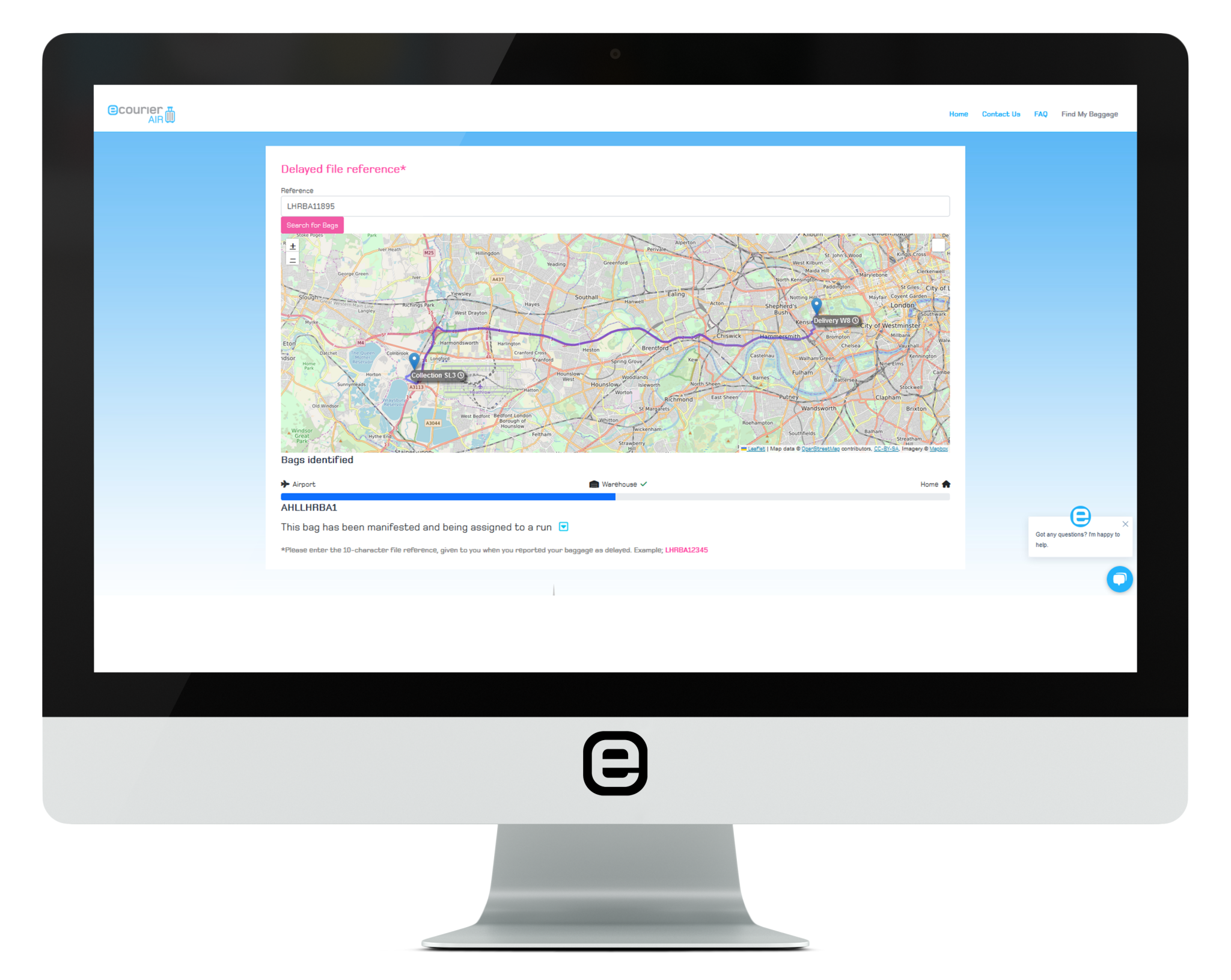 Total Transparency – eCourier Air